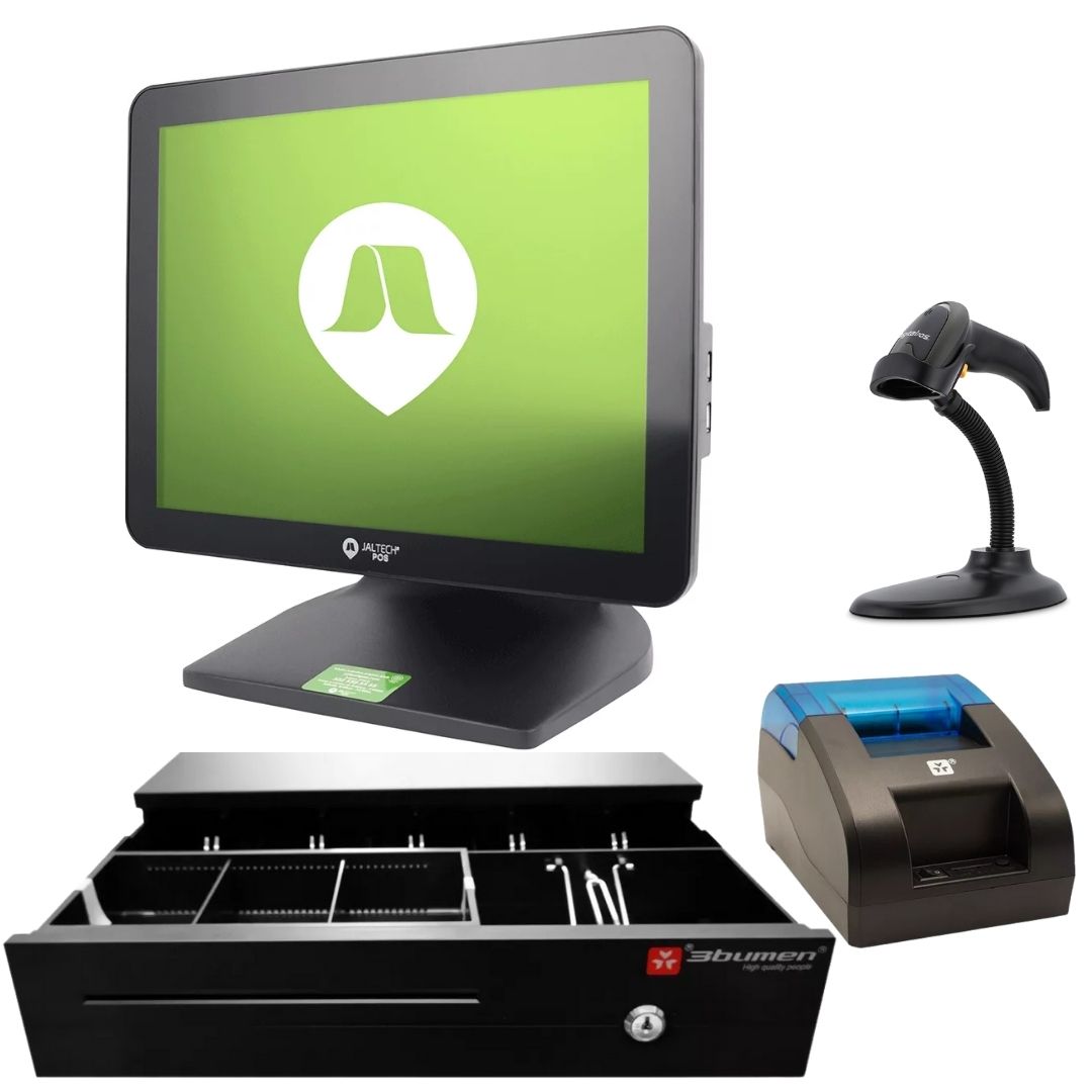 Sistema POS Completo Todo en Uno Táctil - INTERNACIONAL SISTEMAS POS